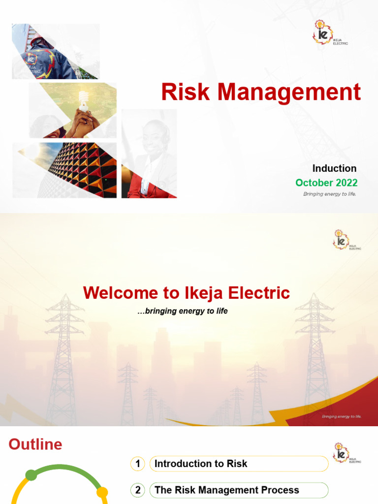 Induction - Risk Management (121021) Q3 | PDF | Risk | Risk Management
