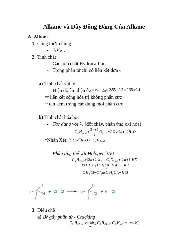 Alkane | PDF