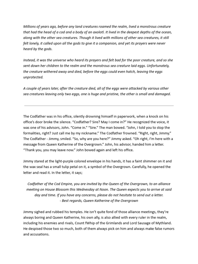An Au Abt Jimmy But Inspired by A Song and Other Aus | PDF
