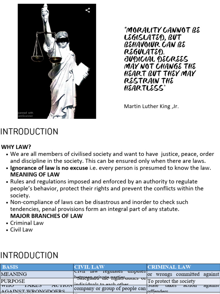 Understanding Law: Types and Concepts | PDF | Magistrate | Bail