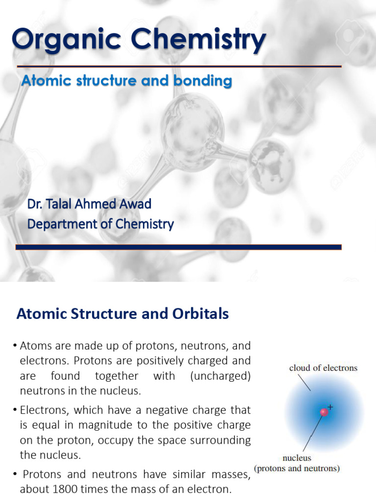 Atomic Structure and Bonding Basics | PDF | Molecular Orbital ...