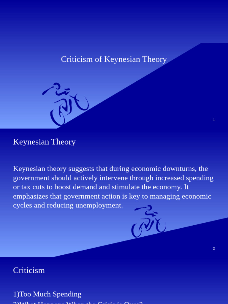Critiques of Keynesian Economic Theory | PDF | Fiscal Policy | Recession