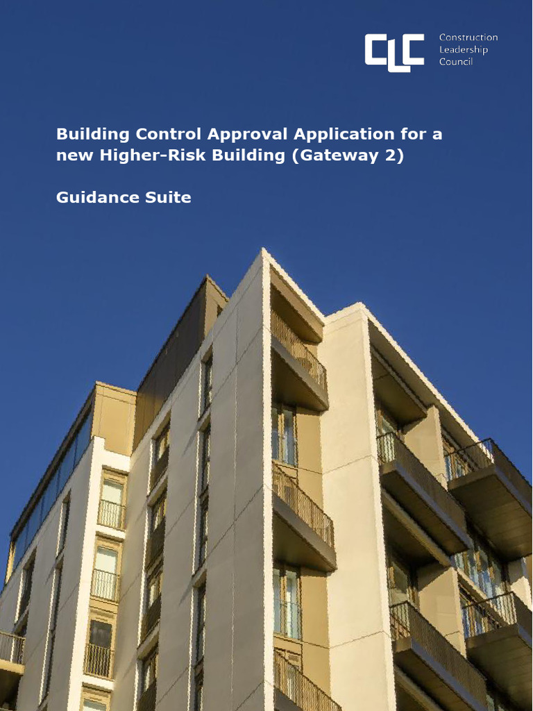 CLC Guidance Suite Building Control Approval Application For A New ...
