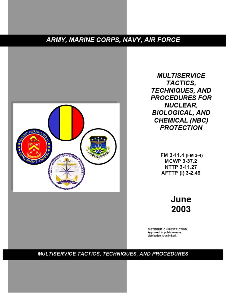 MCWP 3-37.2 Nuclear, Biological, and Chemical (NBC) Protection | PDF