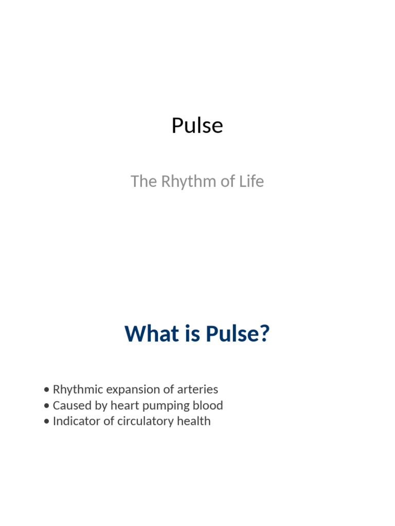 Pulse Presentation Decorated | PDF