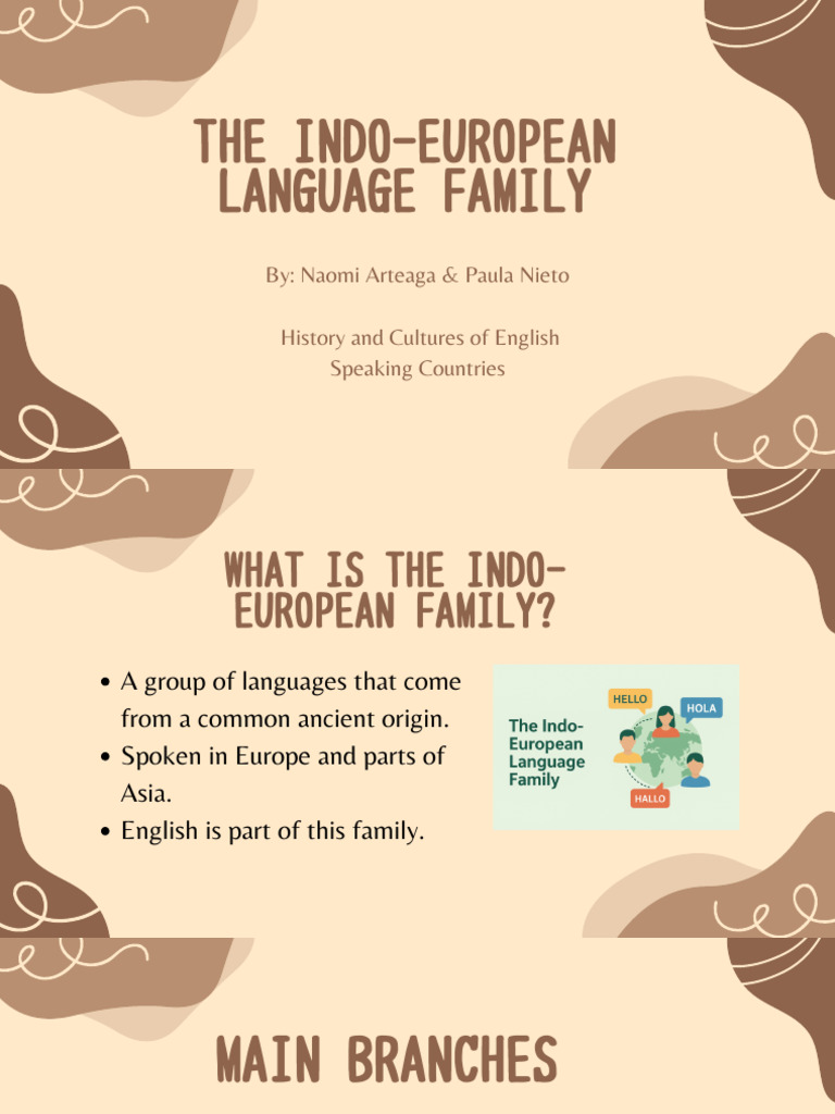 The Indo -European Language Family | PDF