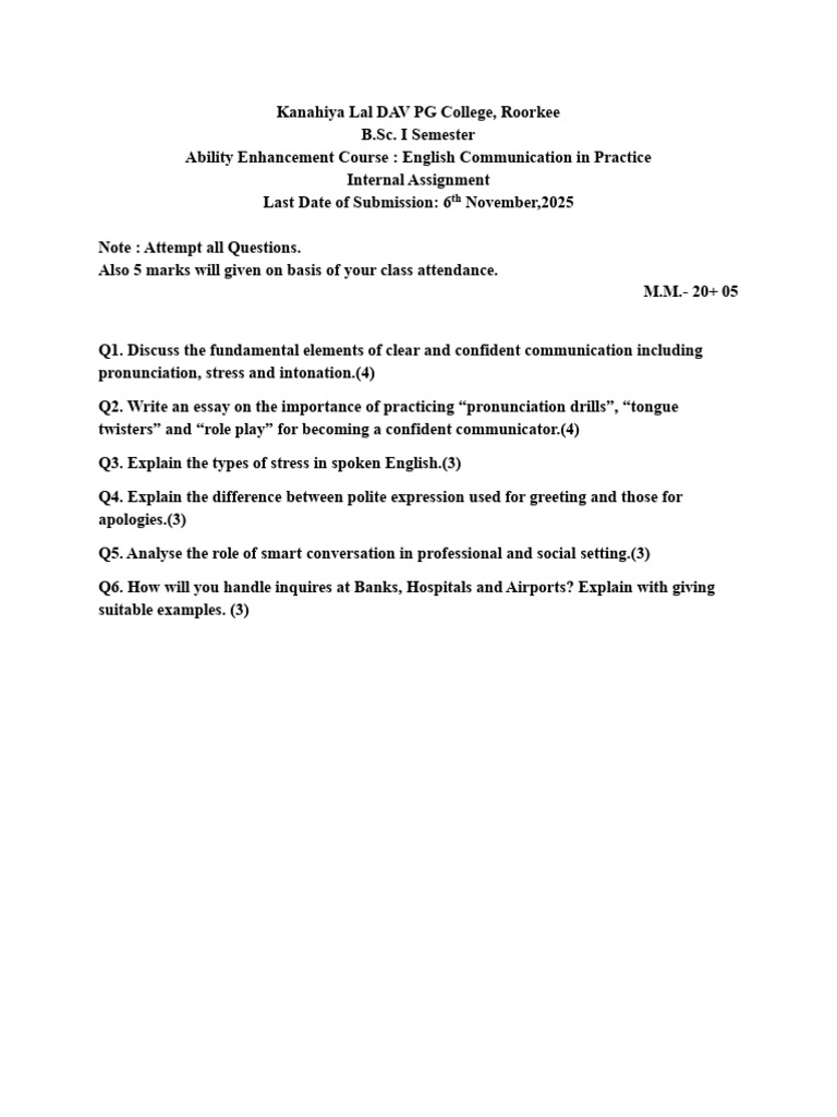 English Assignment | PDF