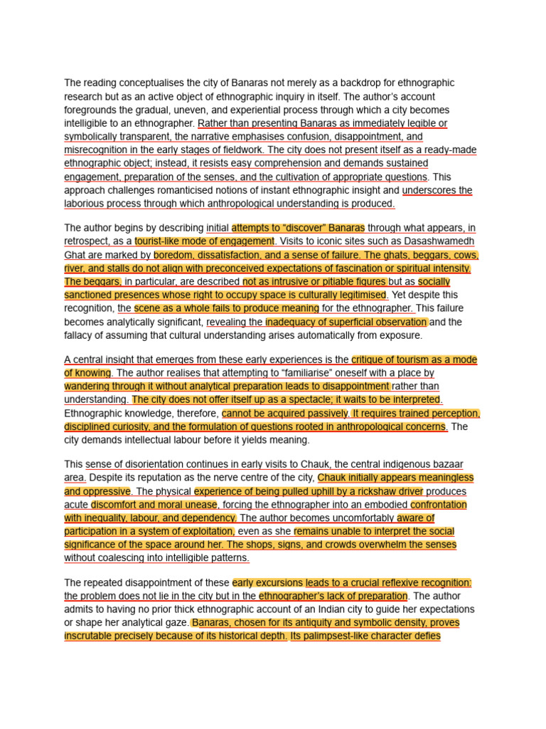 Reading 4 | PDF | Ethnography | Knowledge