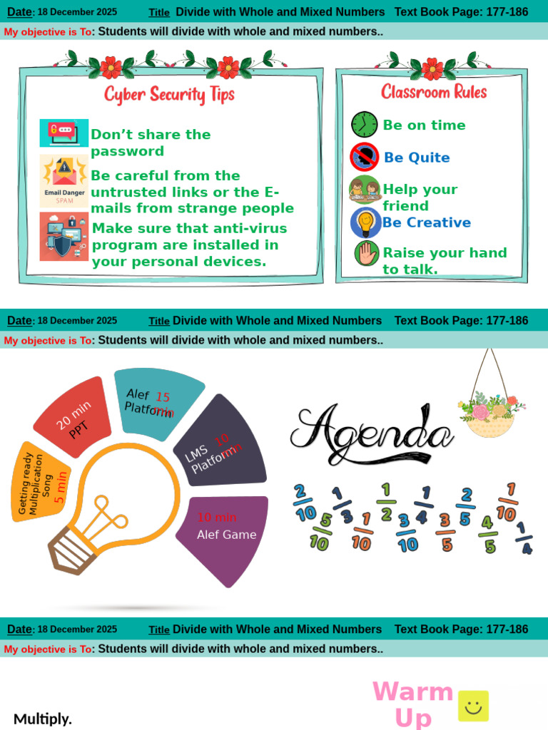 M3L5 – Divide With Whole and Mixed the Problem. (1) | PDF | Discrete ...