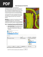 Refinement Regions in HEC-RAS 2D Mesh | PDF | Area | Elevation