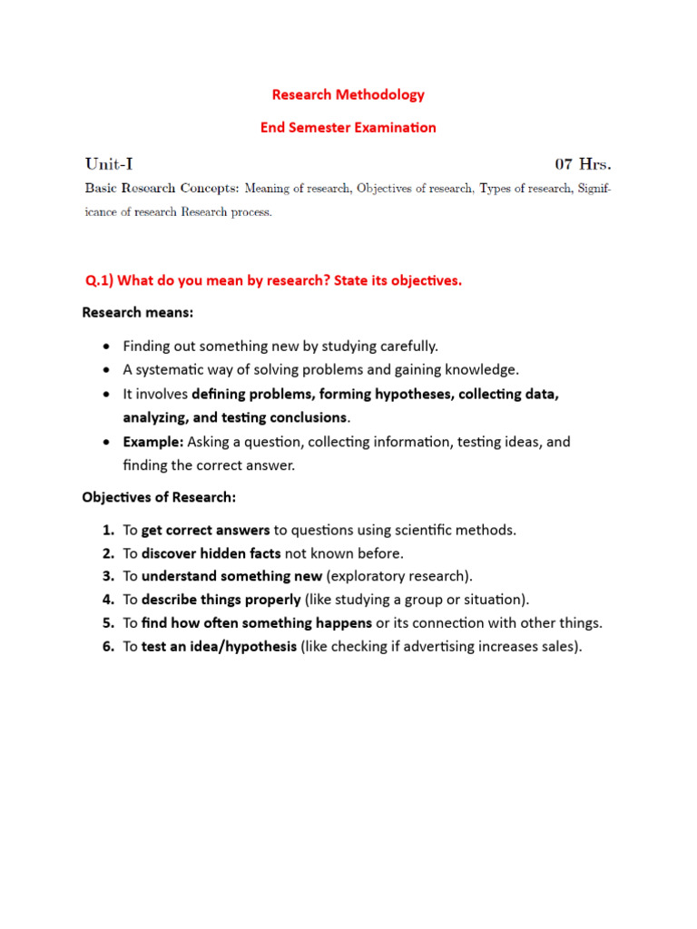 Understanding Research Methodology Basics | PDF | Sampling (Statistics ...