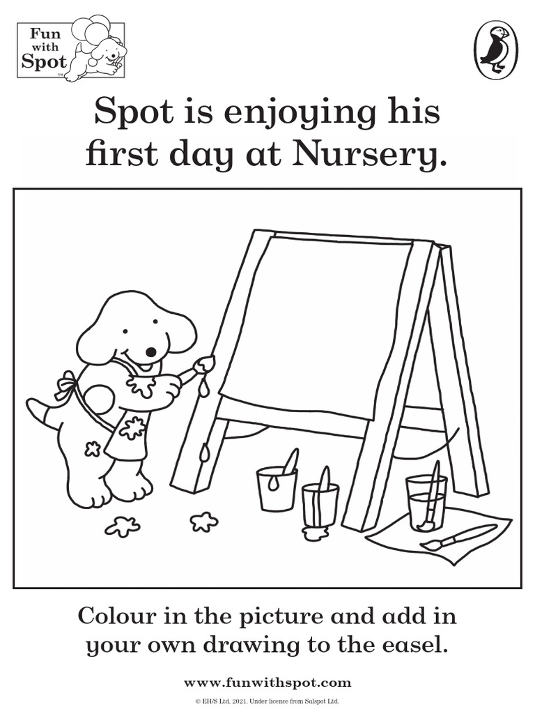 Storytime With Spot Activity Sheets | PDF