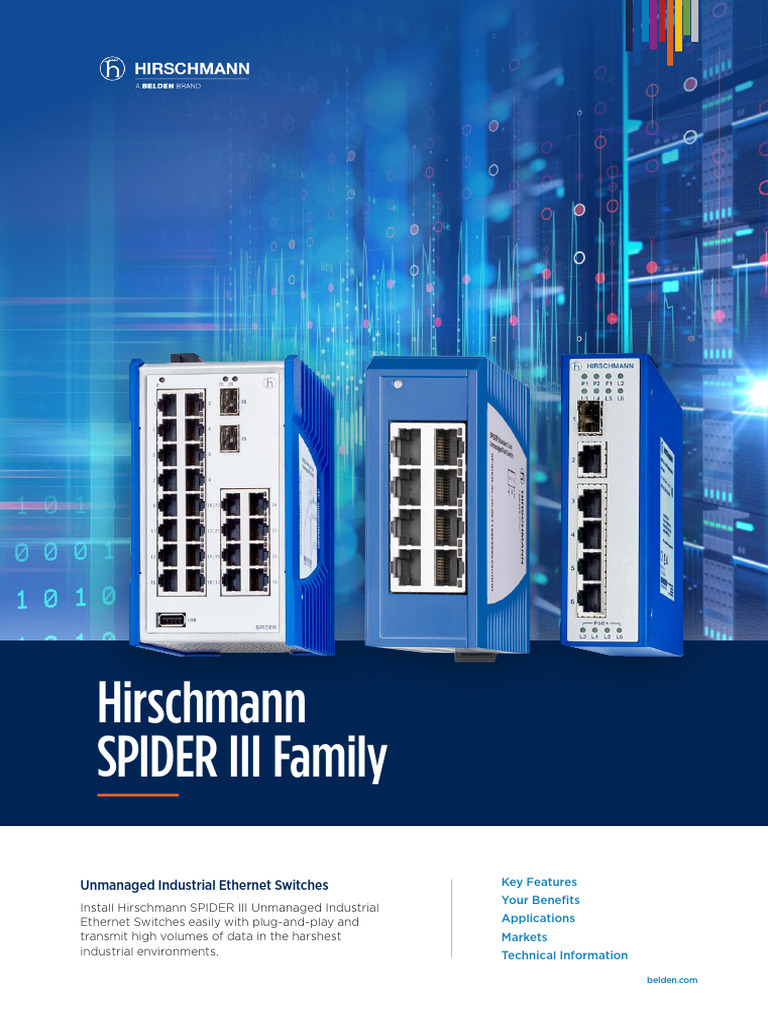 Hirschmann SPIDER Family III 2023 09 BR en Lowres 2 | PDF | Network ...