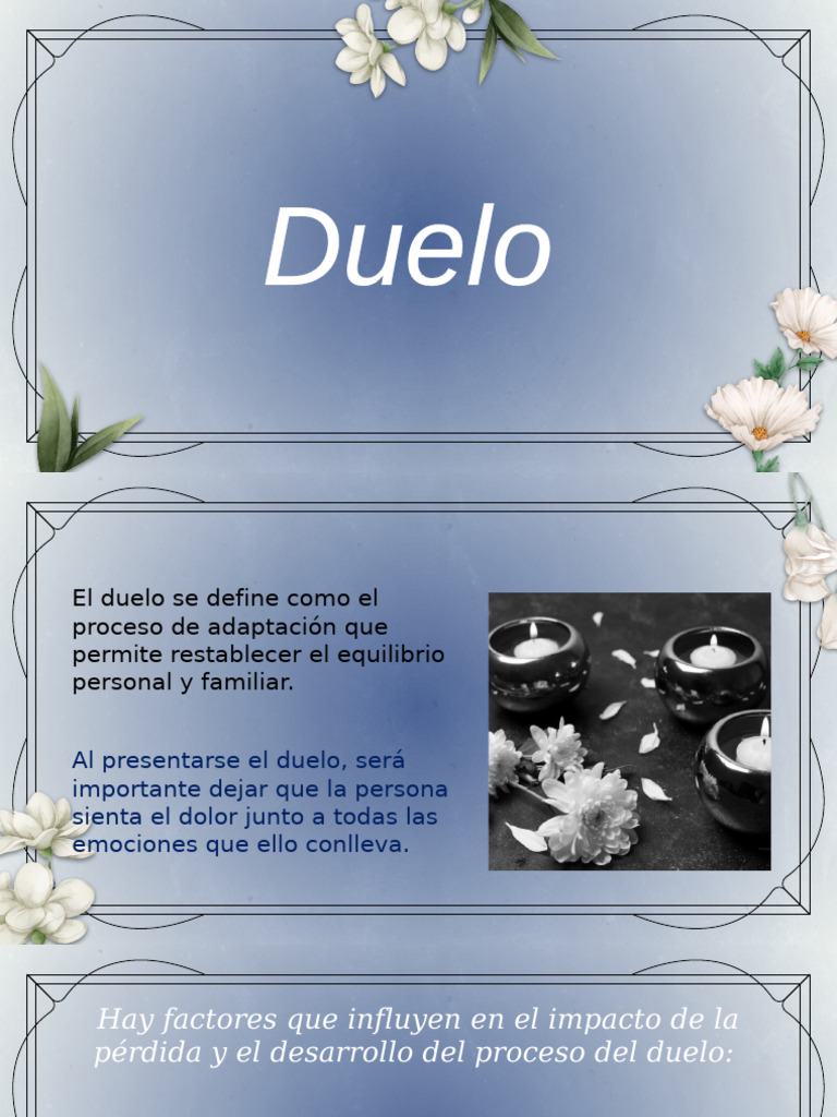 Duelo | PDF | Dolor | Ira
