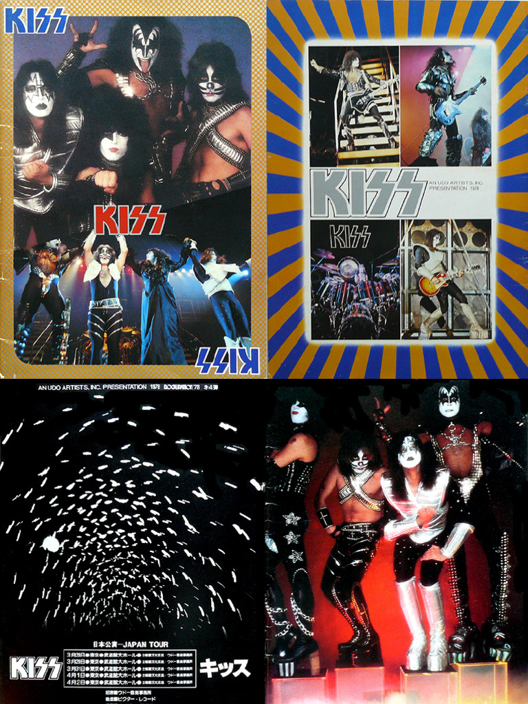 Kiss Alive II JAPAN Tour Book | PDF