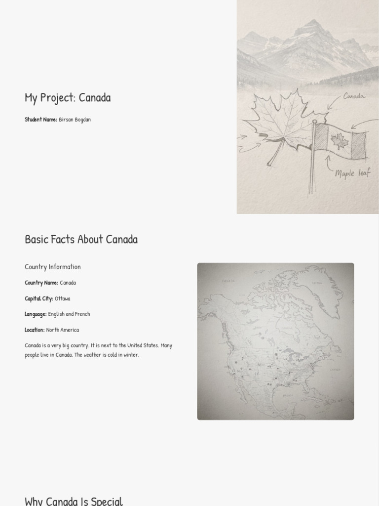 My Project Canada | PDF