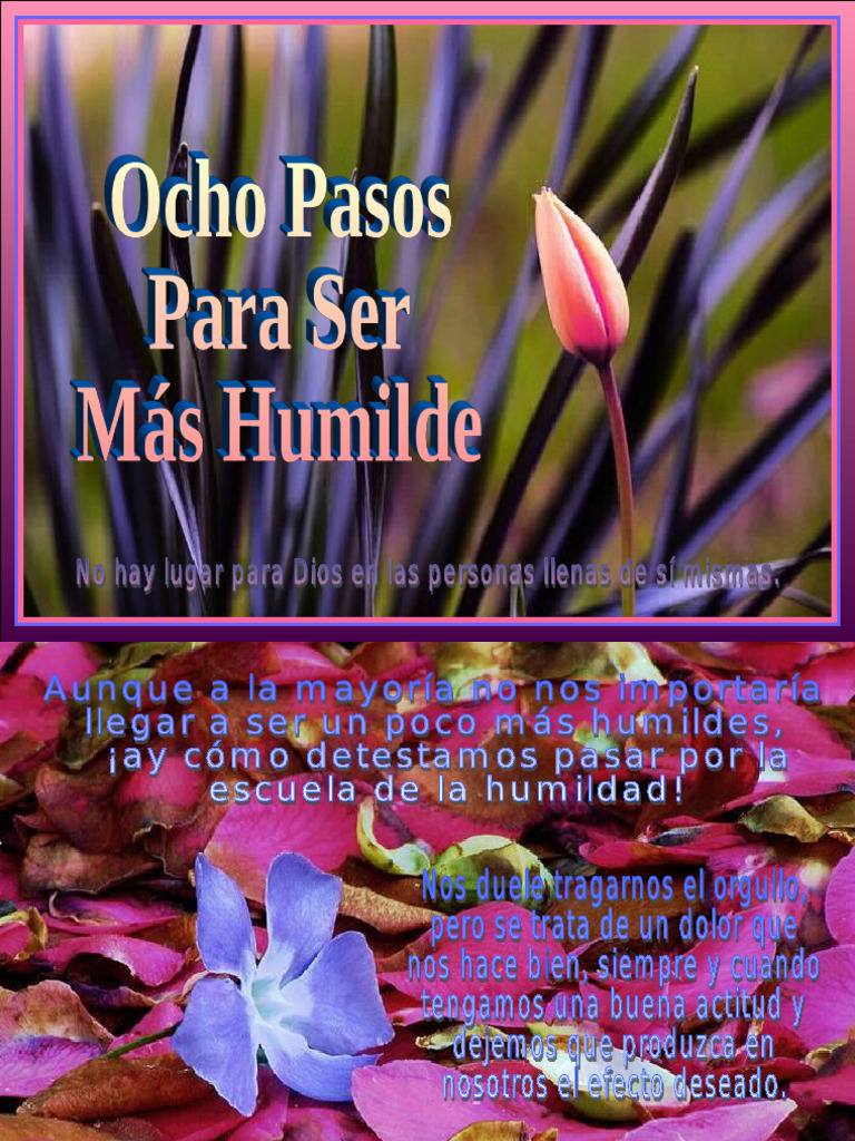8 Pasos Mas Humilde | PDF