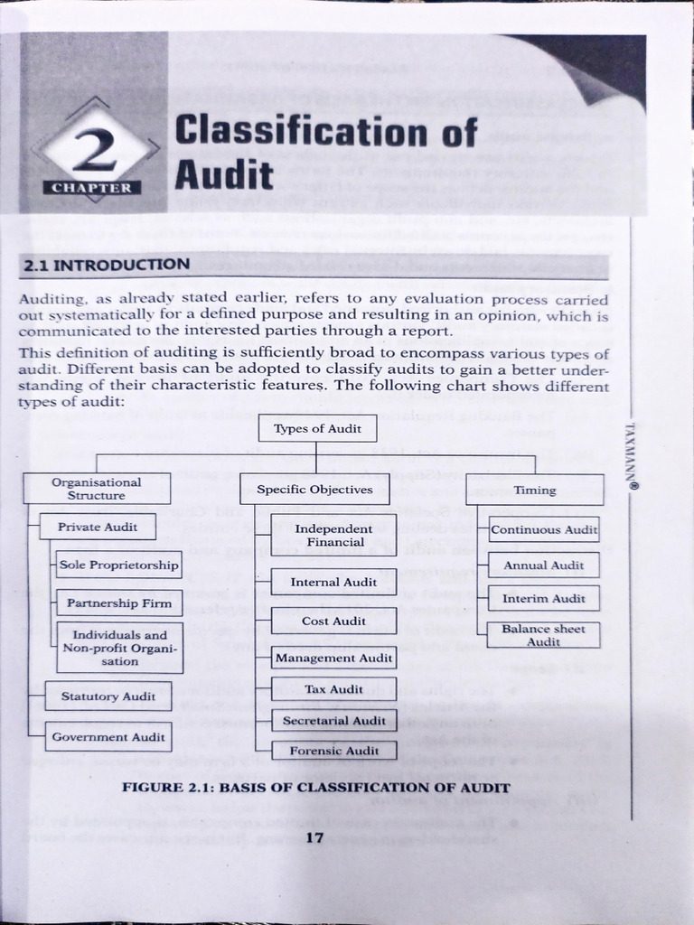 Classification of Audit | PDF