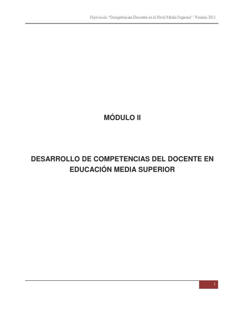 Guia Modulo 2 | PDF | Plan de estudios | Aprendizaje
