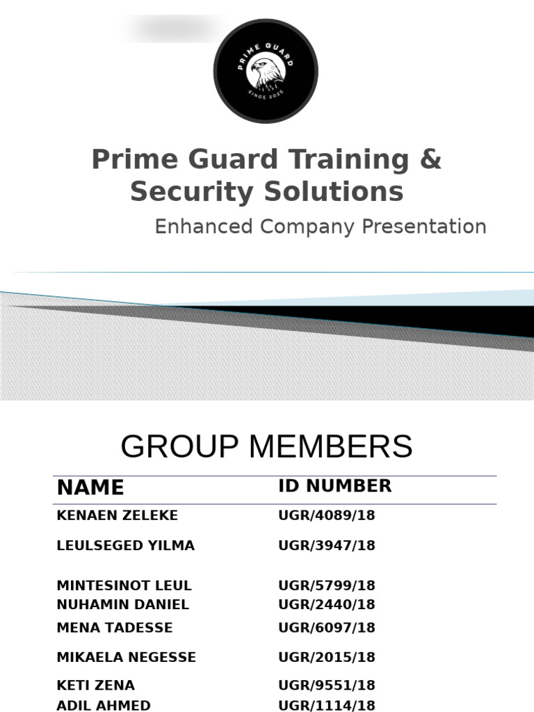 Prime Guard Enhanced Presentation | PDF | Securities | Safety