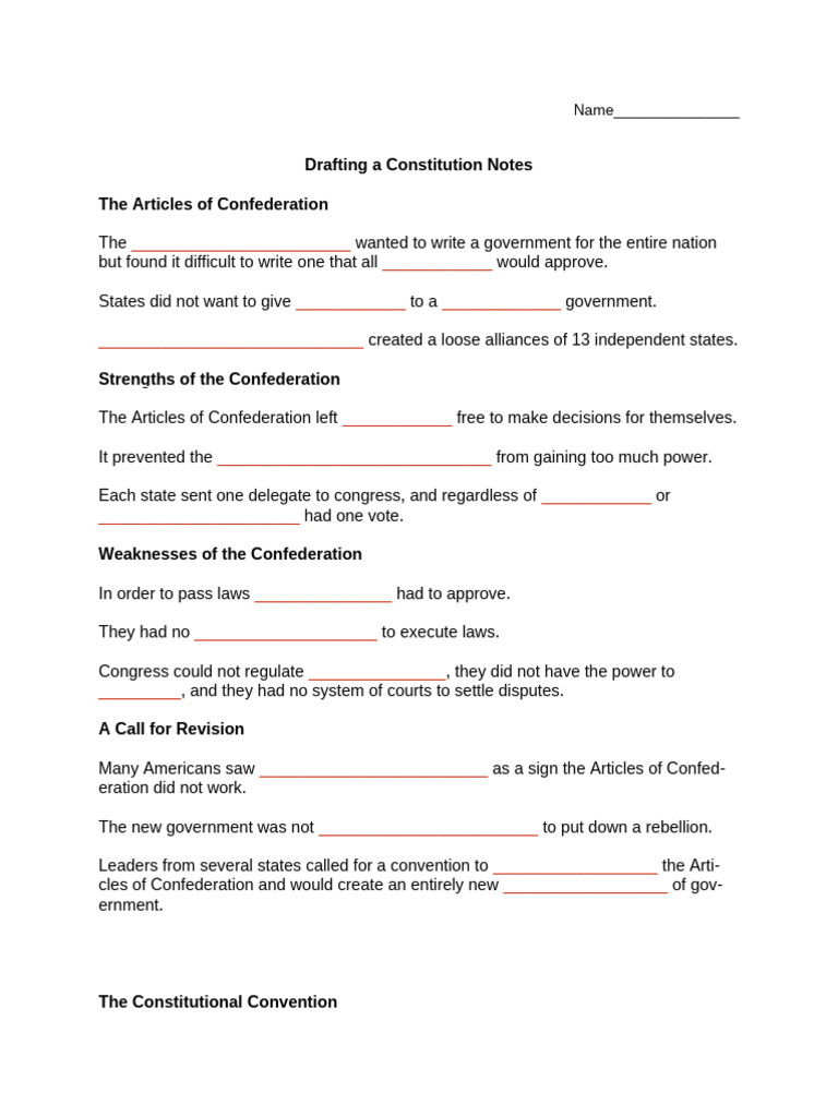 Naotou Xiong - Drafting a Constitution Notes (1) | PDF | Politics Of ...