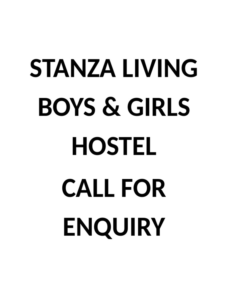 Stanza Living | PDF