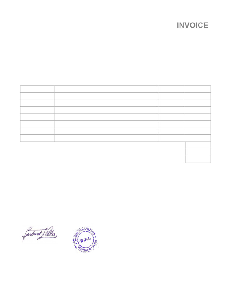 Invoice 1 Revised - Astella Studios - Mr. Che Riley | PDF