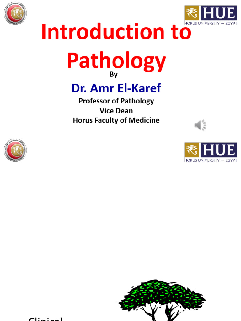 Introduction To Pathology and Pathogenesis Od Acut 251123 223244 | PDF ...
