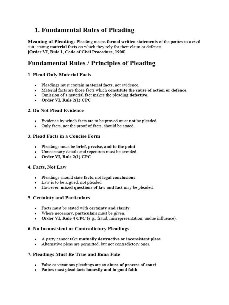 Pleading | PDF | Pleading | Habeas Corpus