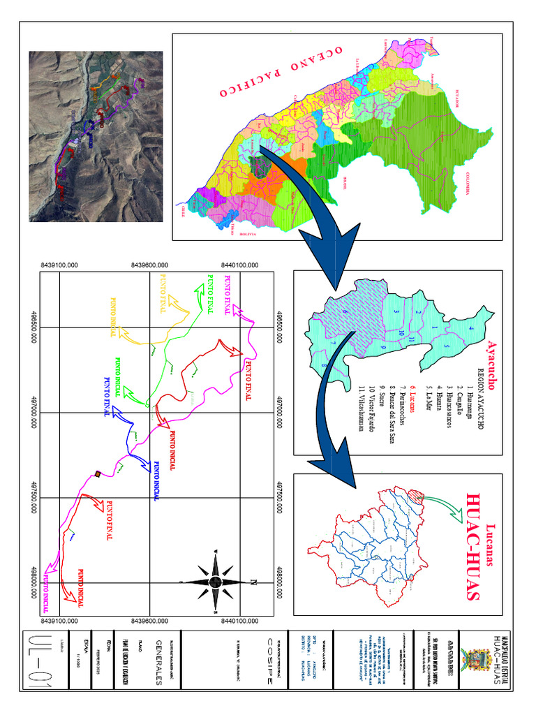 PLANO DE UBICACION Y LOCALIZACION CANAL | PDF