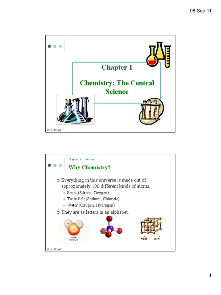 Chem 101-01 Chemistry The Central Science | PDF