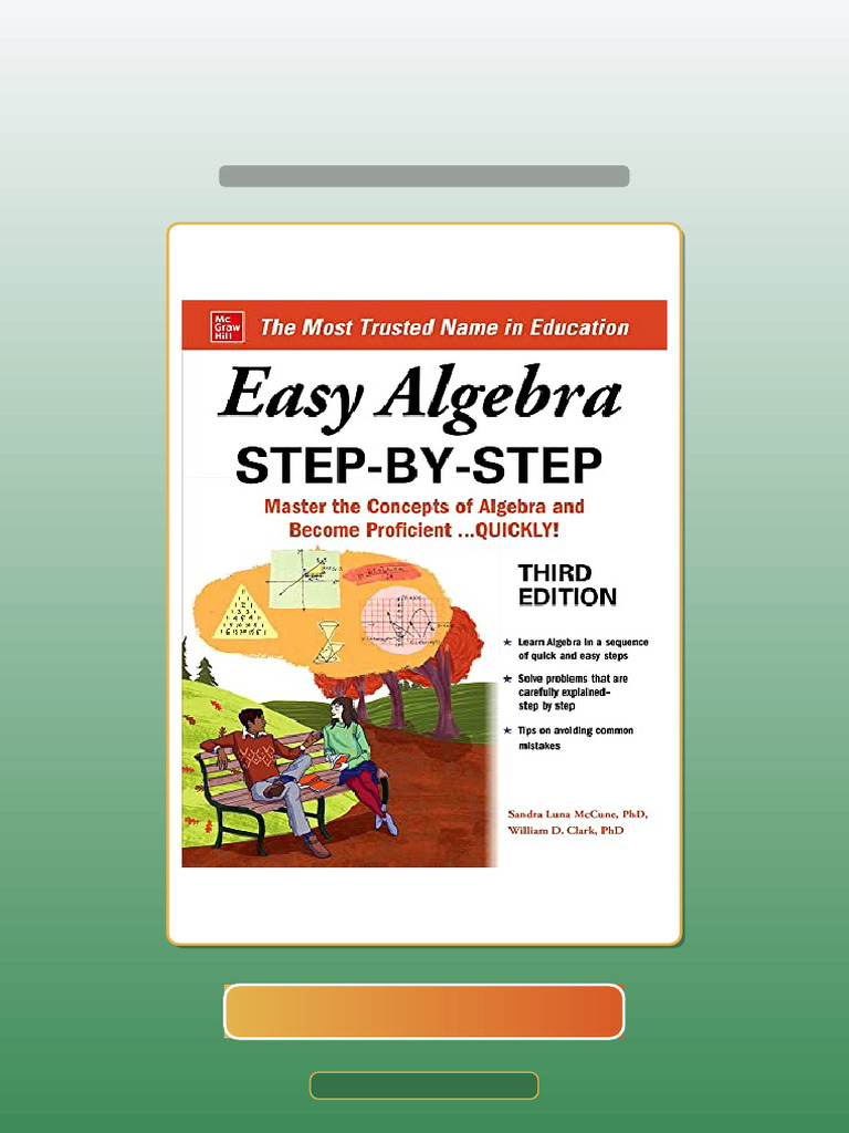 Test Bank for Easy Algebra StepbyStep Third Edition HQ File Exam Prep ...