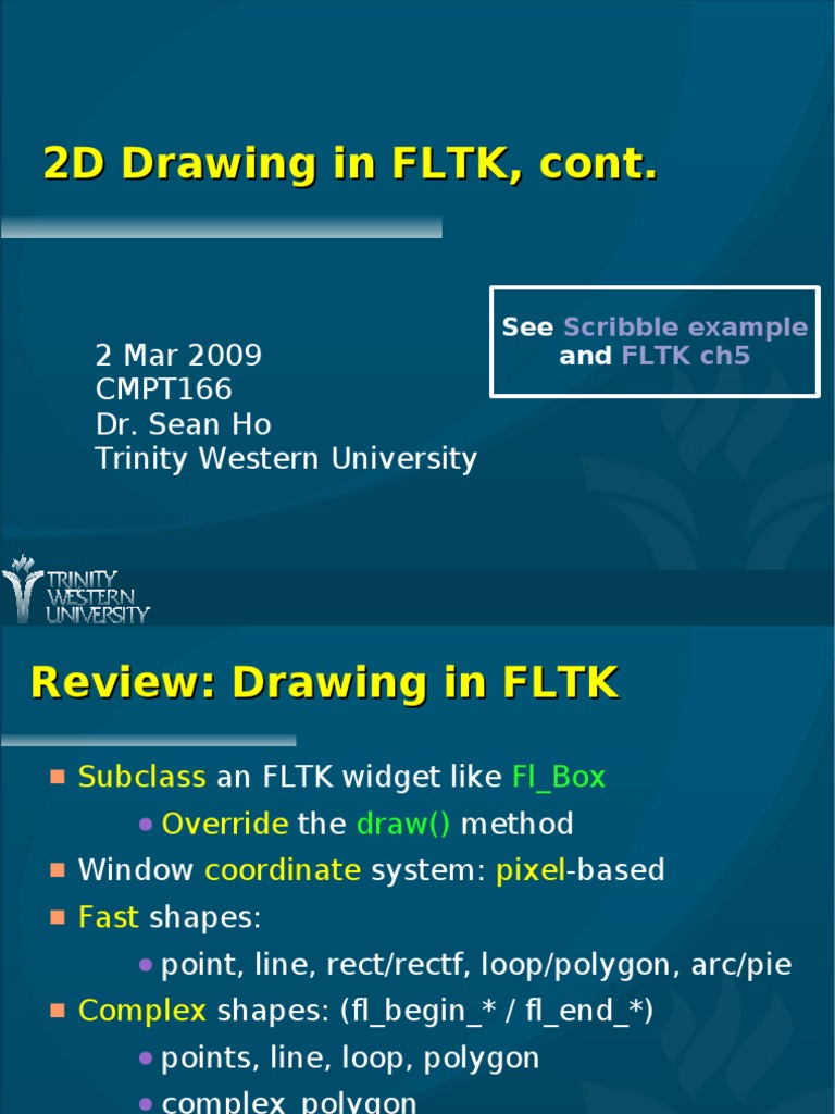 21-fl Draw | PDF | Computer Graphics | Graphics