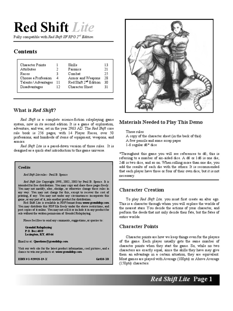 Red Shift: What Is Red Shift? Materials Needed To Play This Demo | PDF ...