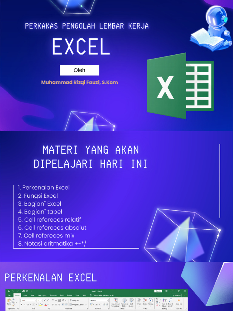 [Kelas 7] Excel 1 | PDF