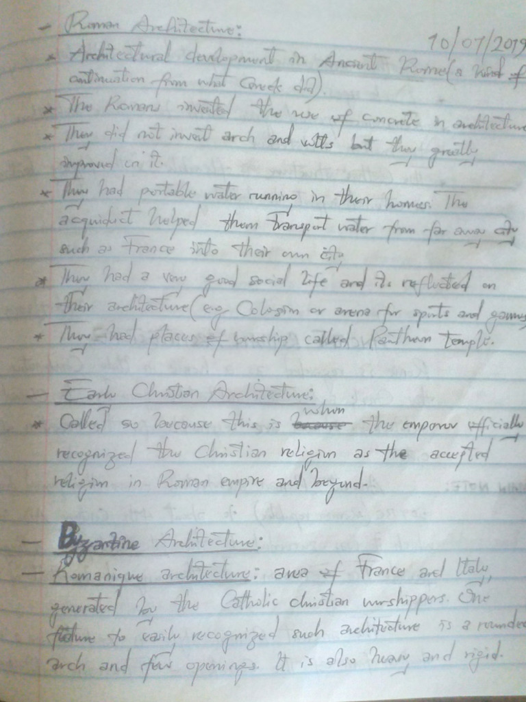 ARC 212 - History II | PDF