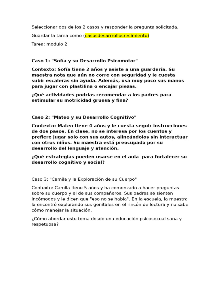 Des Arrollo Cre Cimiento CA Sos | PDF