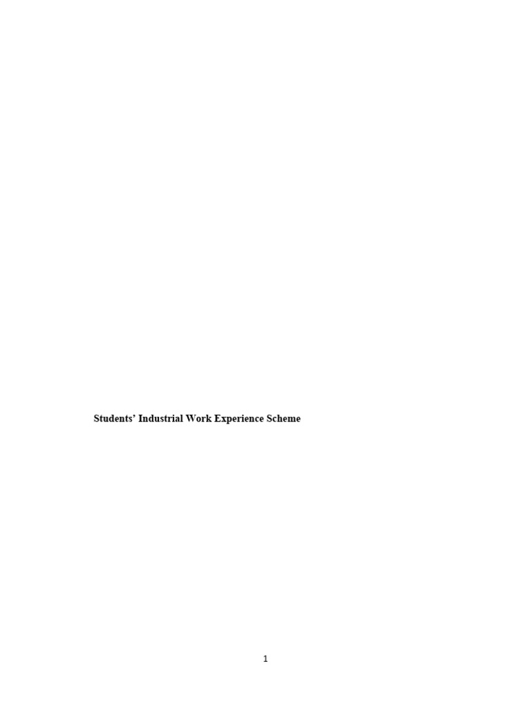 Format for Siwes Report_writing | PDF | Abstract (Summary) | Table Of ...