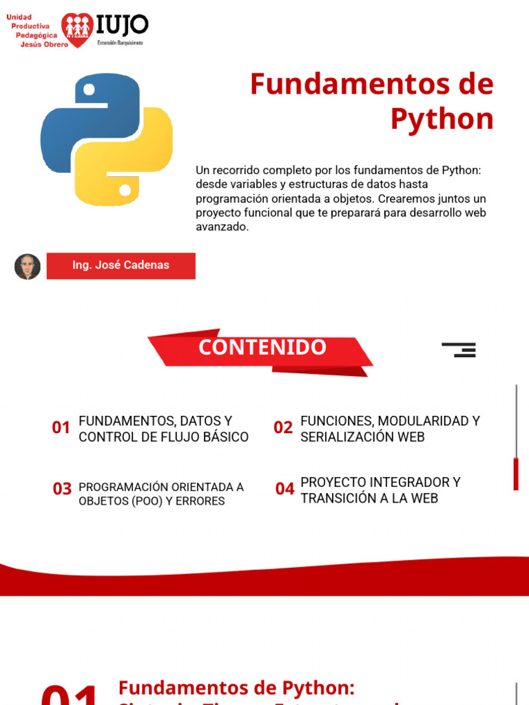 Fundamentos de Python Version 3 | PDF | Python (lenguaje de ...