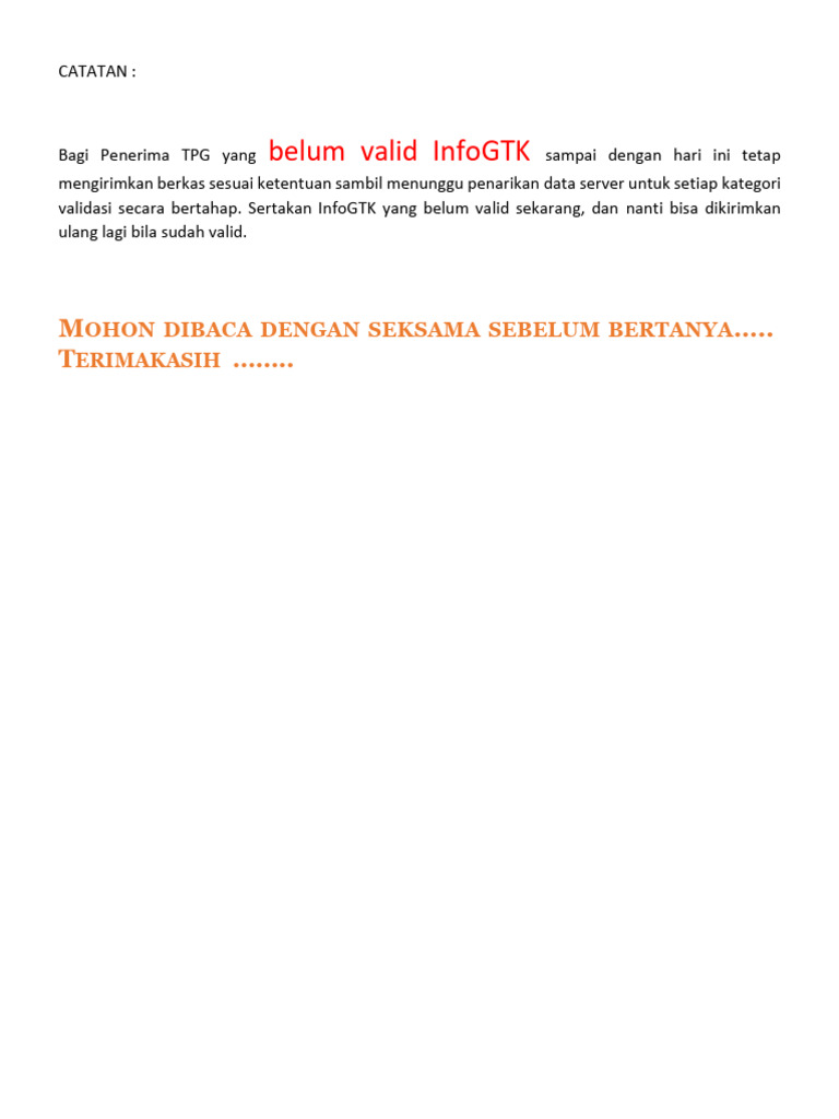 Panduan Pengiriman Soft File Berkas Validasi Tpg Semester 2 Tahun 2025 ...