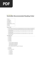 InVInCIbLE Reading Order | PDF | American Comics Titles | Marvel ...