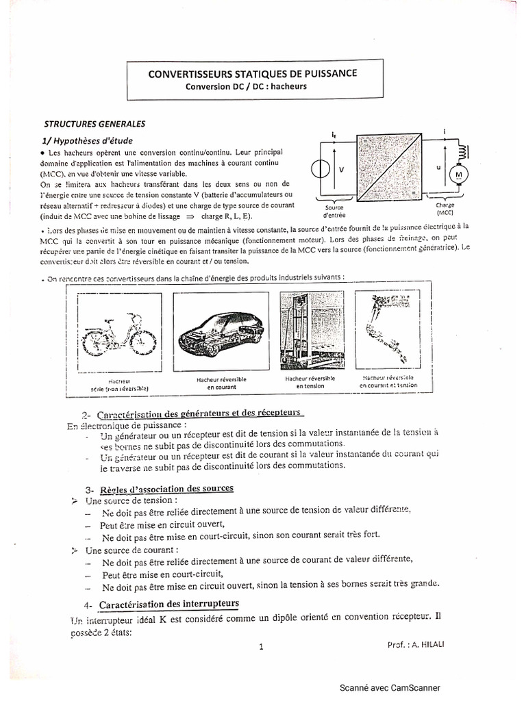 Cours6-hacheurs | PDF