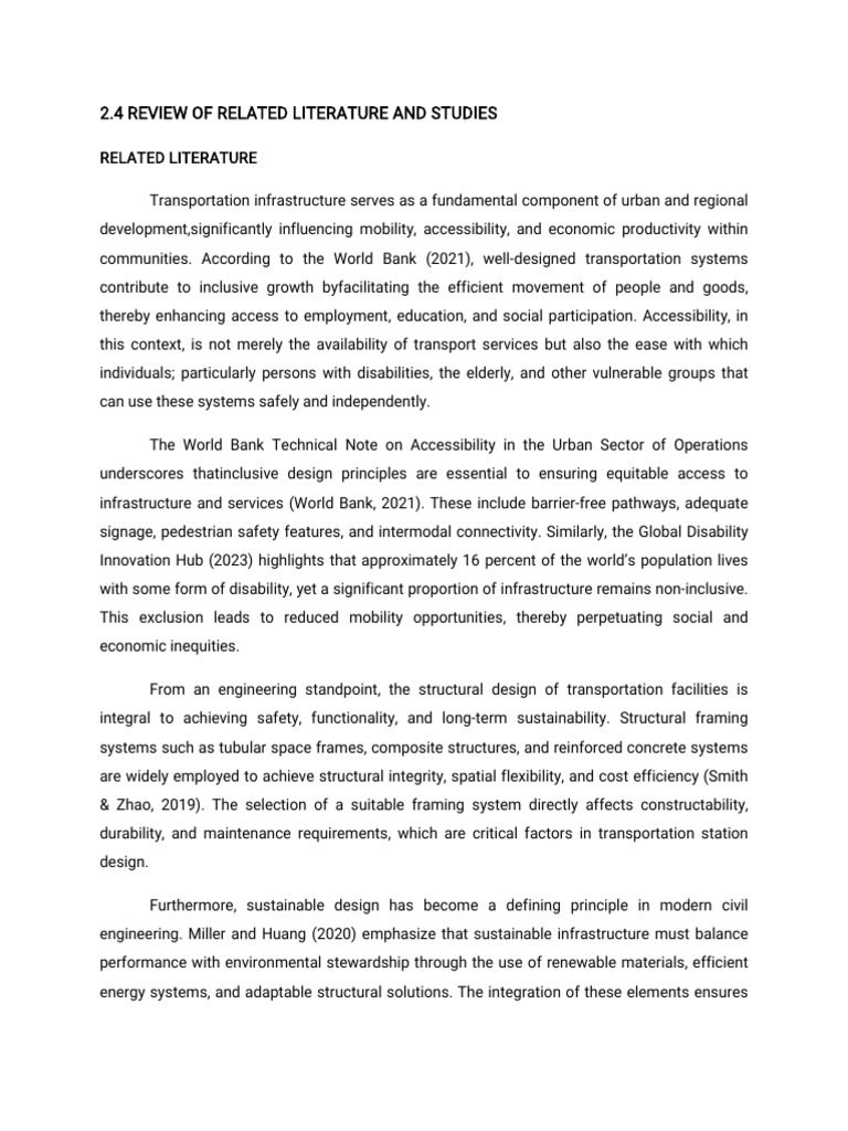Inclusive Transportation Design Insights | PDF | Transport | Infrastructure