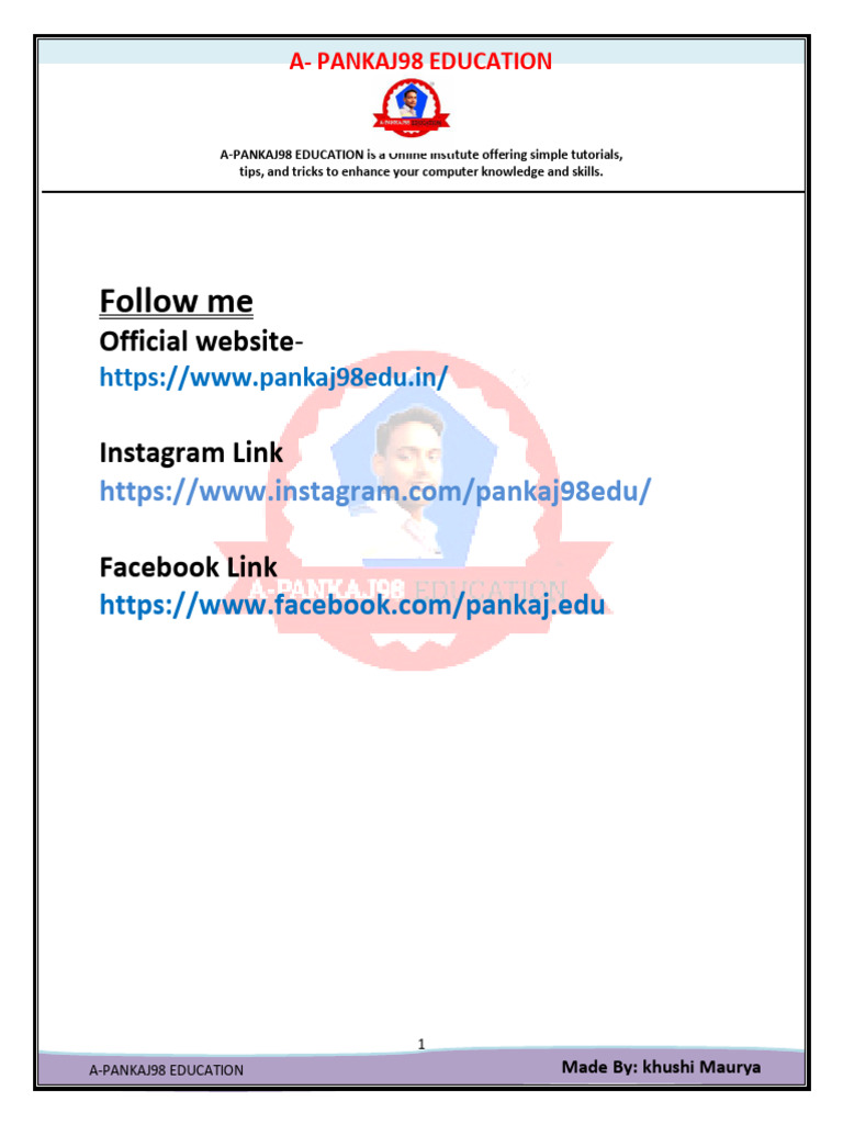 Power Points Notes Hindi 123 | PDF