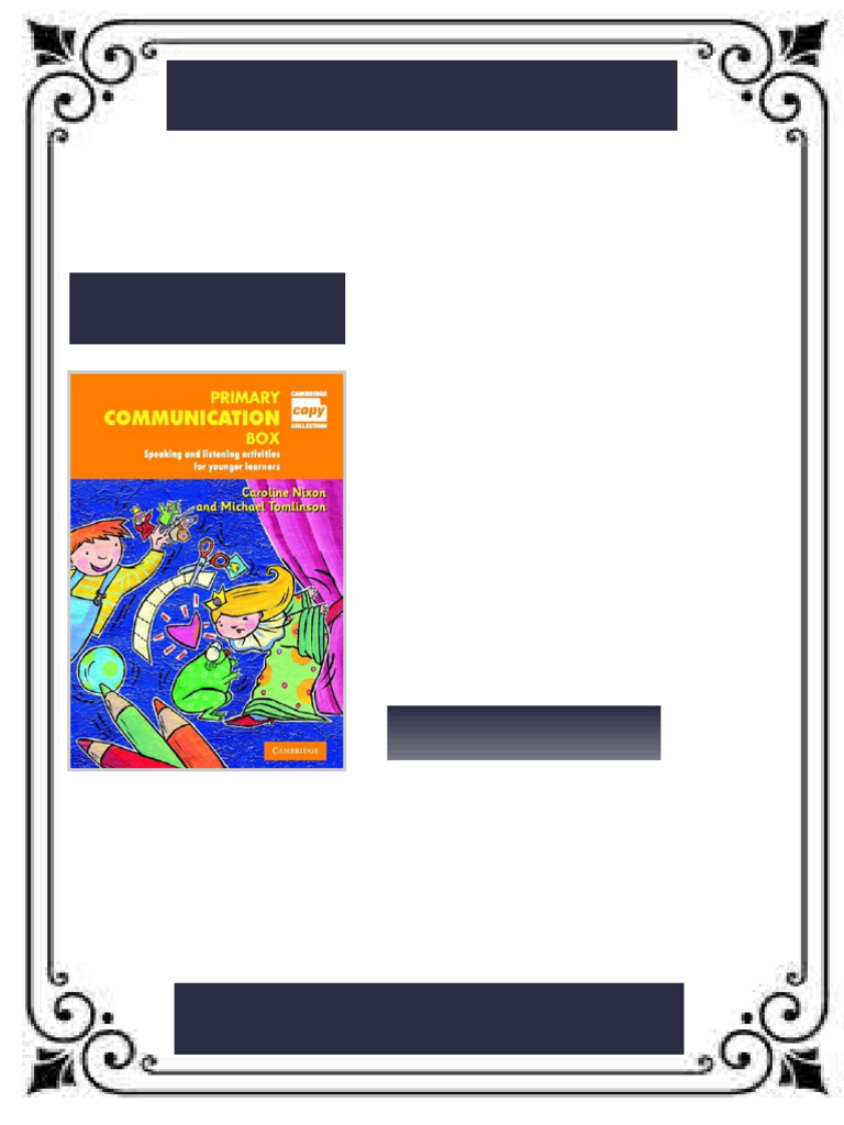 Primary Communication Box Reading activities and puzzles for younger ...