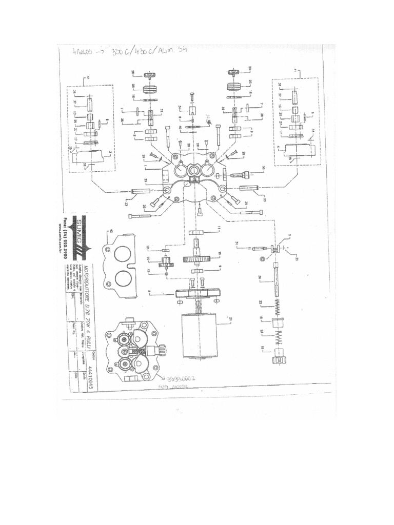Motoredutor - 330C + 430C | PDF