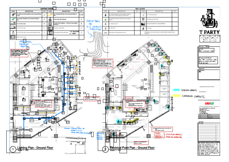 Comments GA.100-251204 Electrical-ELE DWG | PDF | Electronics | Power ...