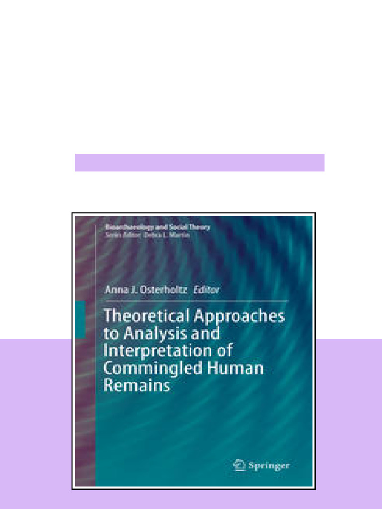 Theoretical Approaches To Analysis And Interpretation Of Commingled ...