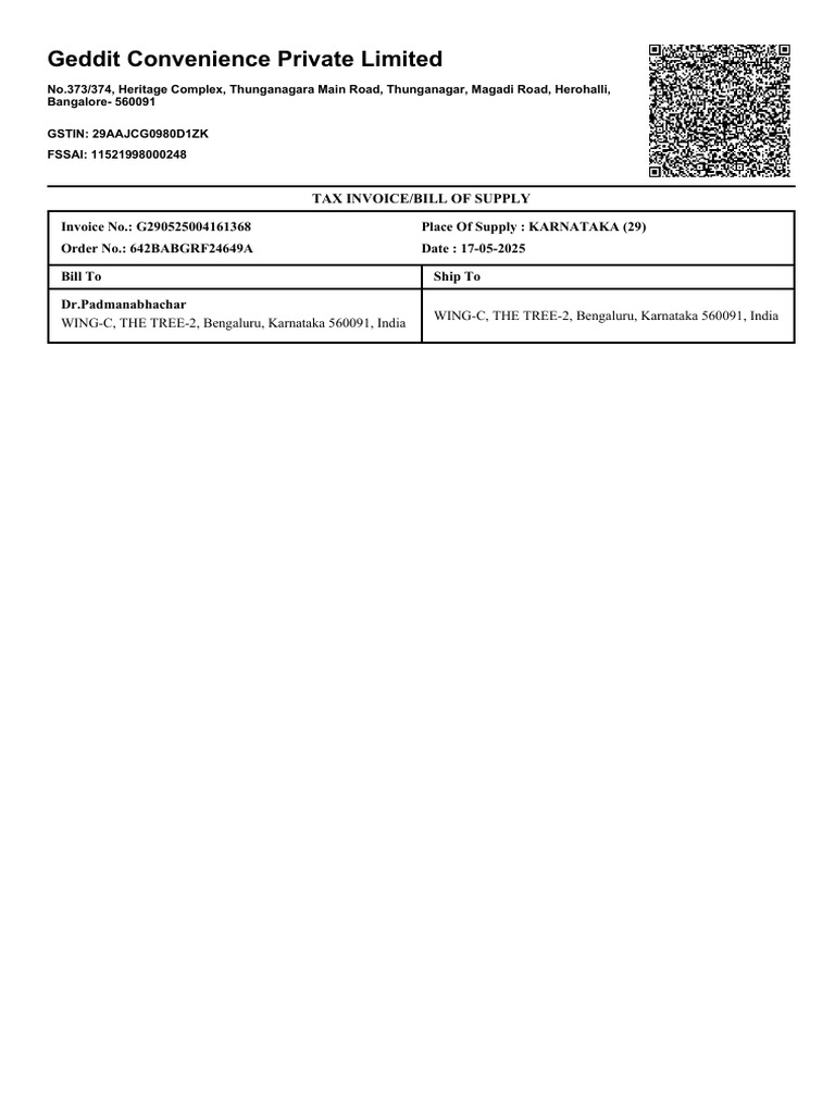 Order Invoice | PDF | Foods | Taxation