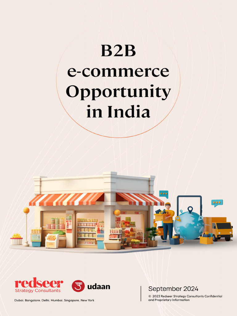 UDAAN Eb2b Market Report | PDF | Retail | Supply Chain